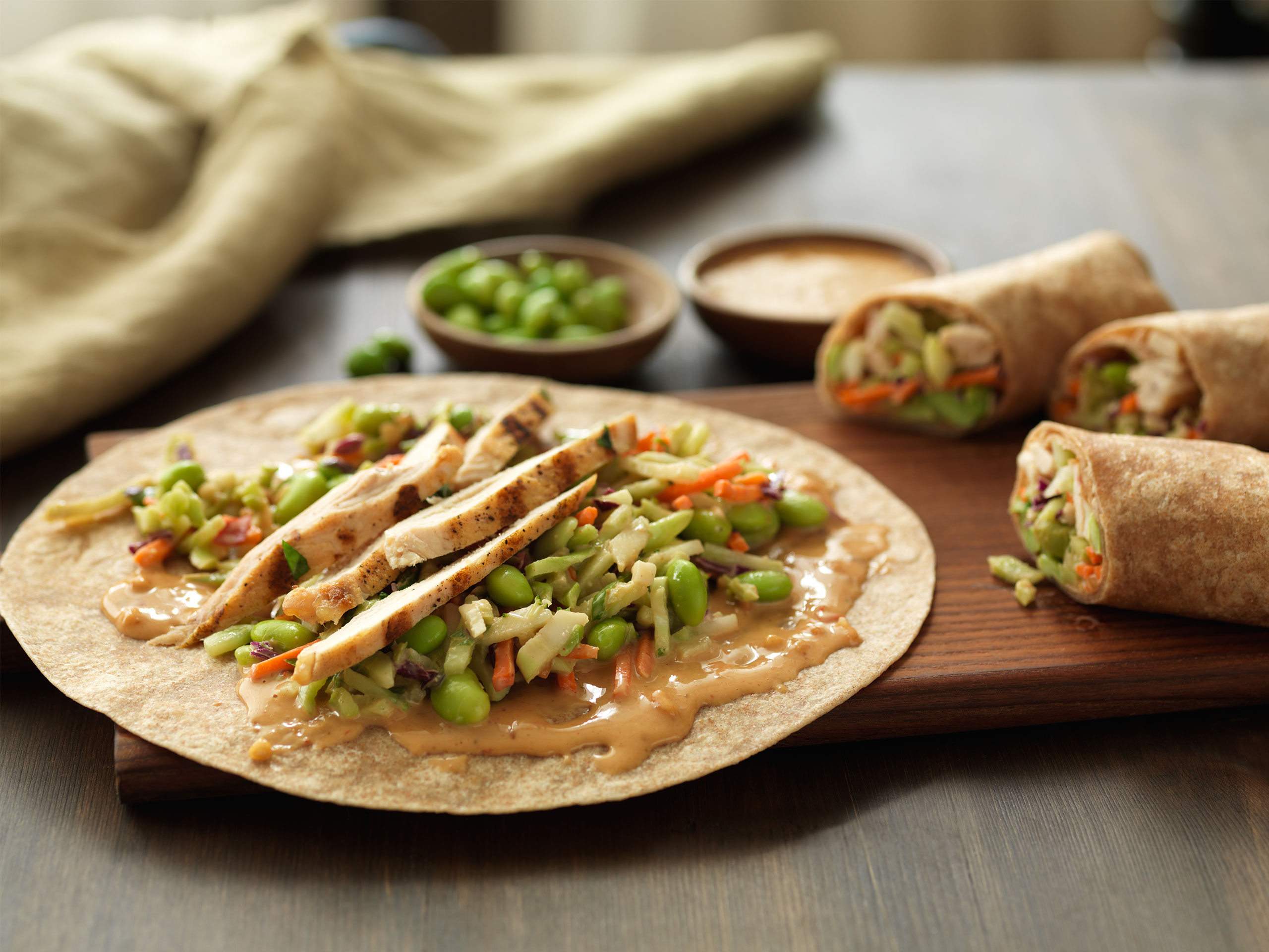 Asian Grilled Chicken Wraps | Panera Bread